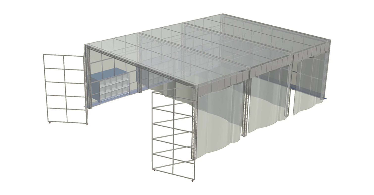 Duroair Designs Multi-Chamber, Parallel Process Booth | Duroair